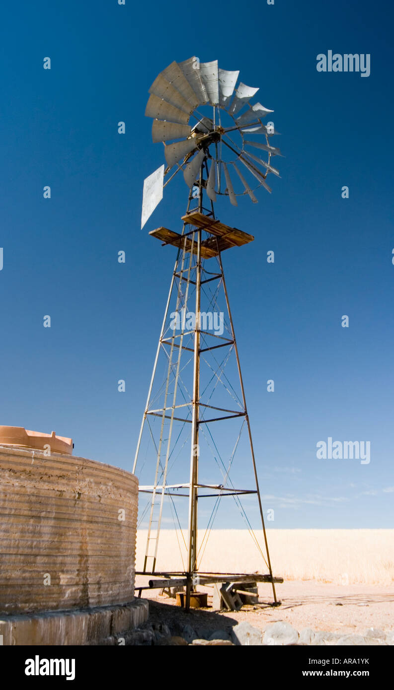 Wind pump namibia hi-res stock photography and images - Alamy