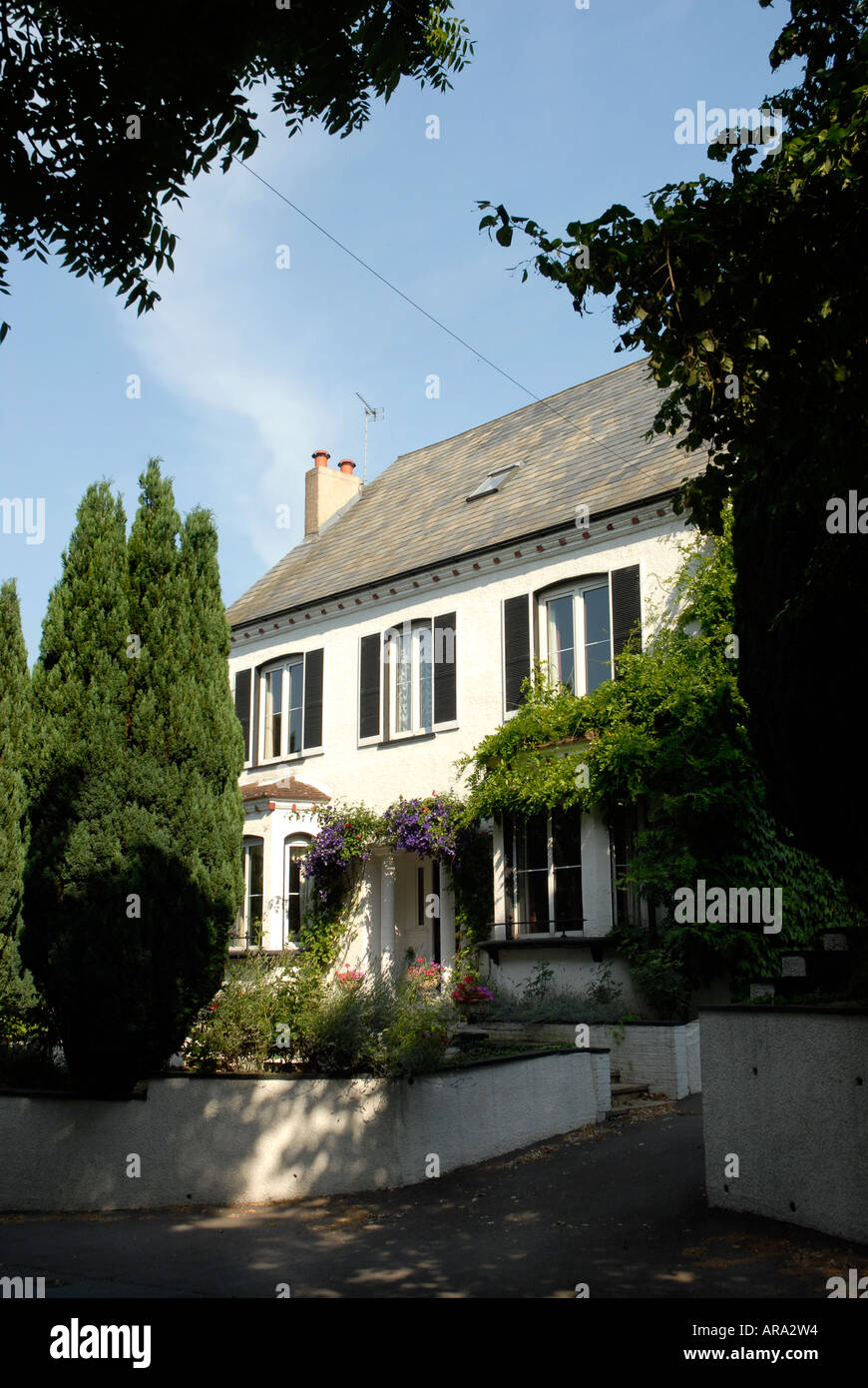 Country house Eynsford Kent Stock Photo - Alamy