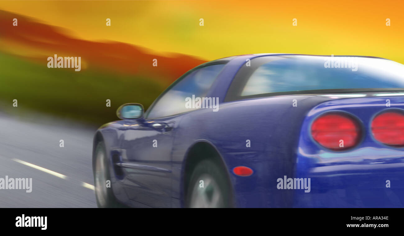 Corvette road hi-res stock photography and images - Alamy