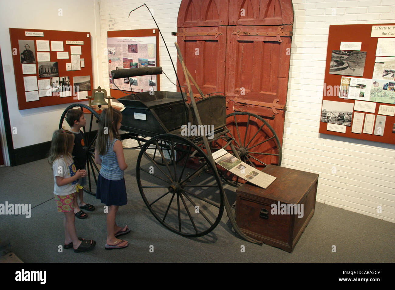 Wayne county historical history society museum hi-res stock photography ...