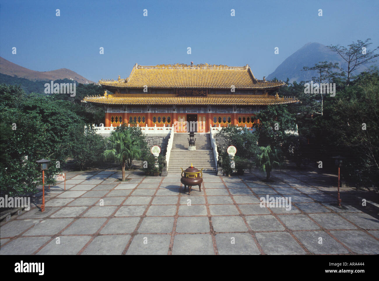 Po Lin Monastery Stock Photo - Alamy