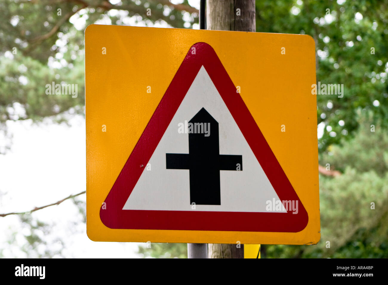 Crossroads Road Sign