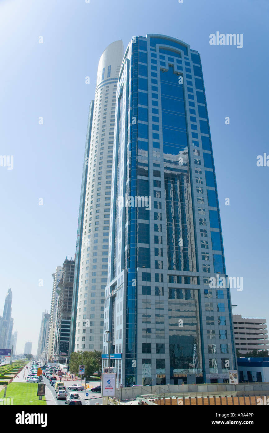 Building, Sheikh Zayed Road, Dubai, United Arab Emirates, UAE Stock ...