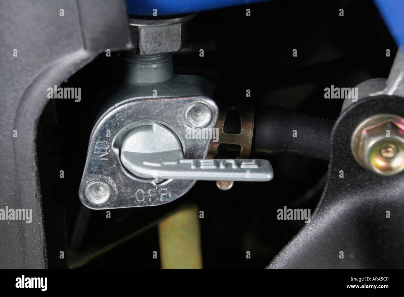Small engine fuel shutoff valve hi-res stock photography and images - Alamy