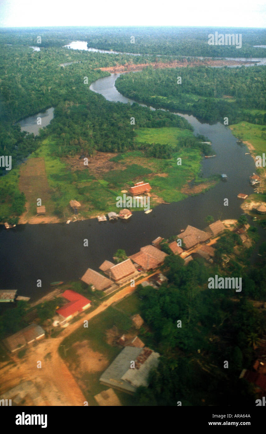 The amazon iquitos aerial hi-res stock photography and images - Alamy