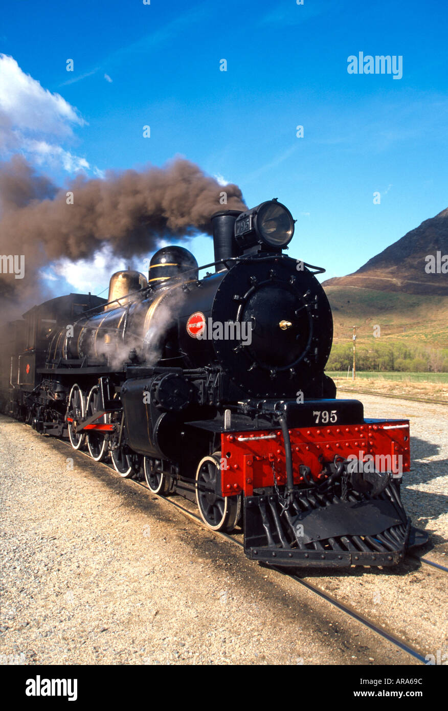Historic Kingston Flyer Steam Train at Fairlight Southland South Island ...