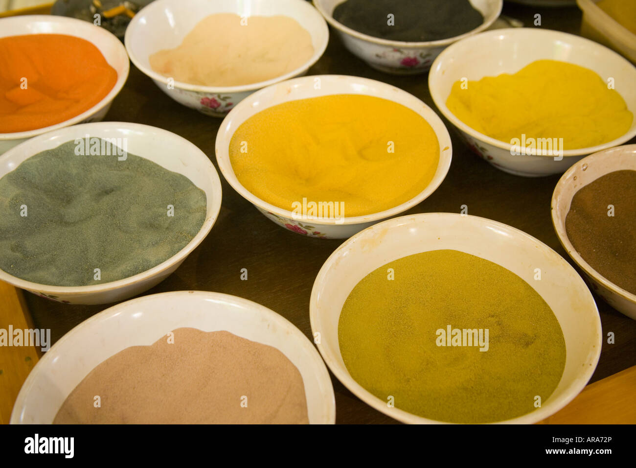 Coloured Sands, Jordan Stock Photo - Alamy