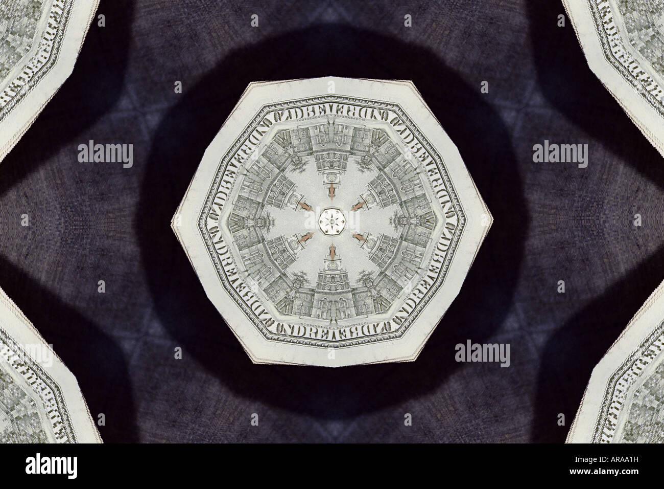 strange dollar arrangement Stock Photo - Alamy