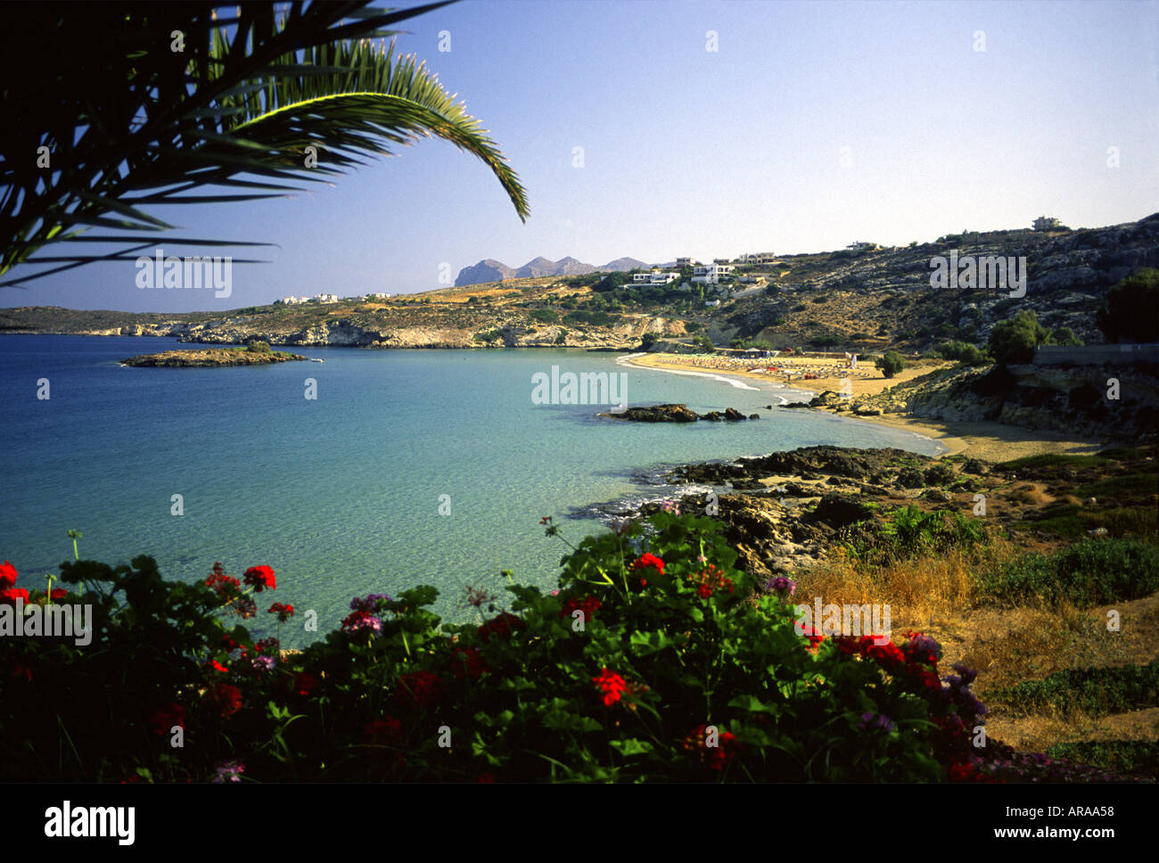 Kalathas Chania Crete Greece Stock Photo - Alamy