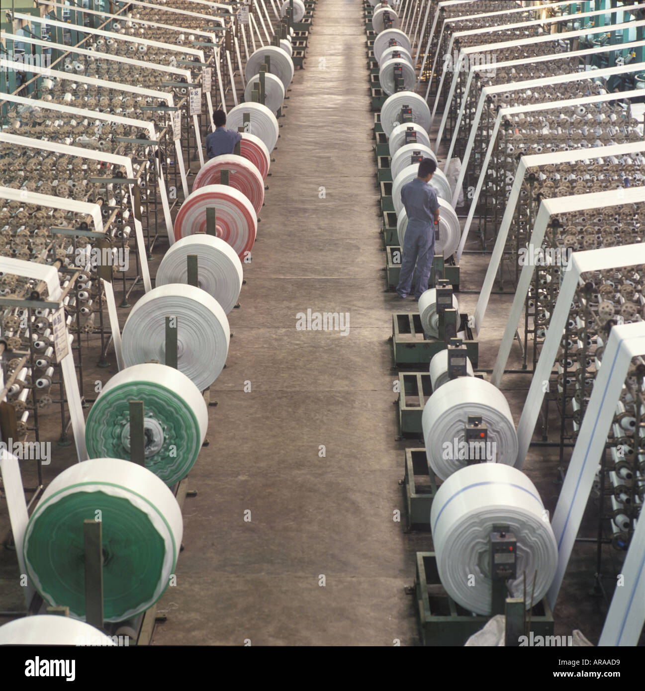 Indonesian Textile Factory Stock Photo - Alamy