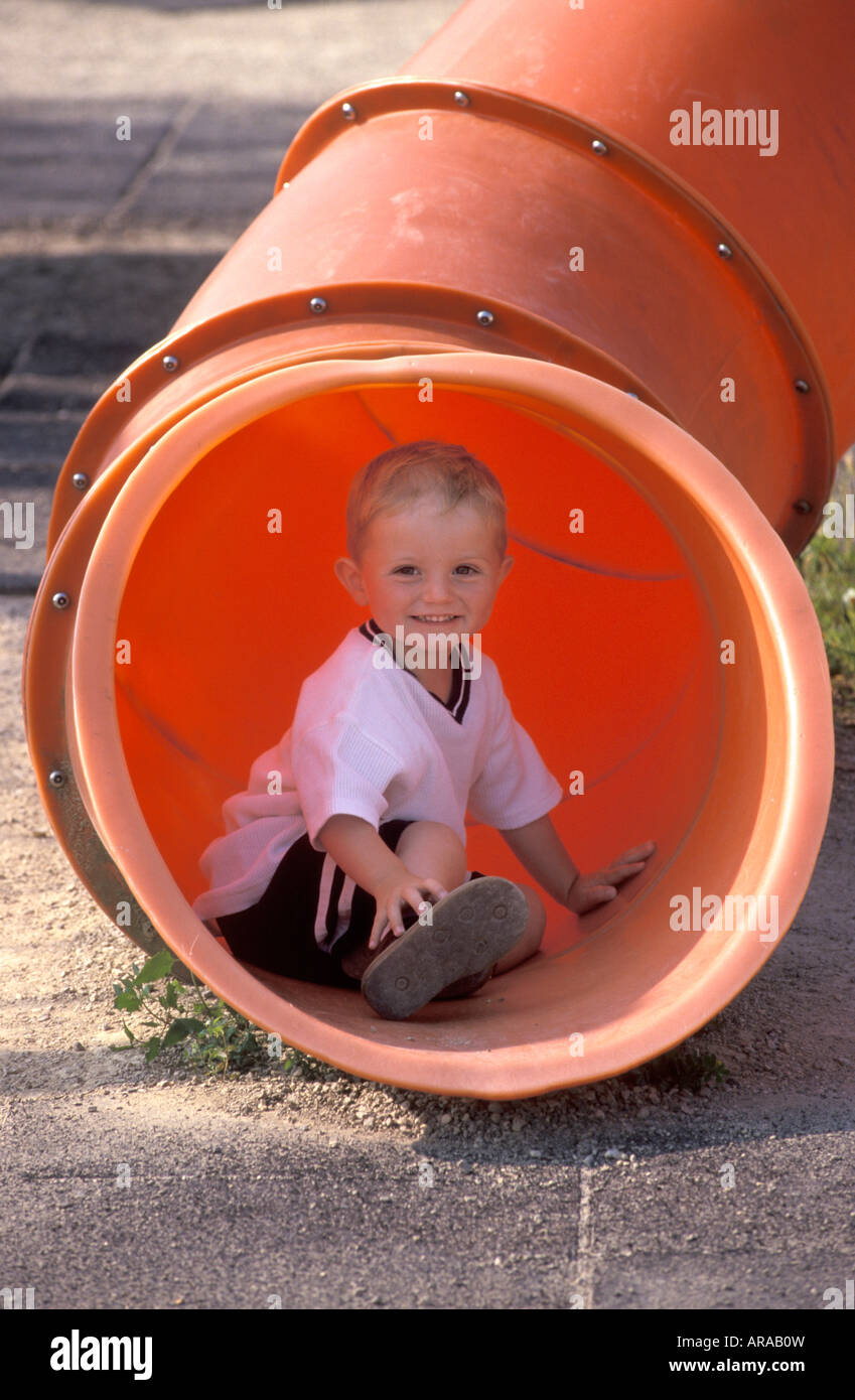 Little boy at playground Stock Photo - Alamy