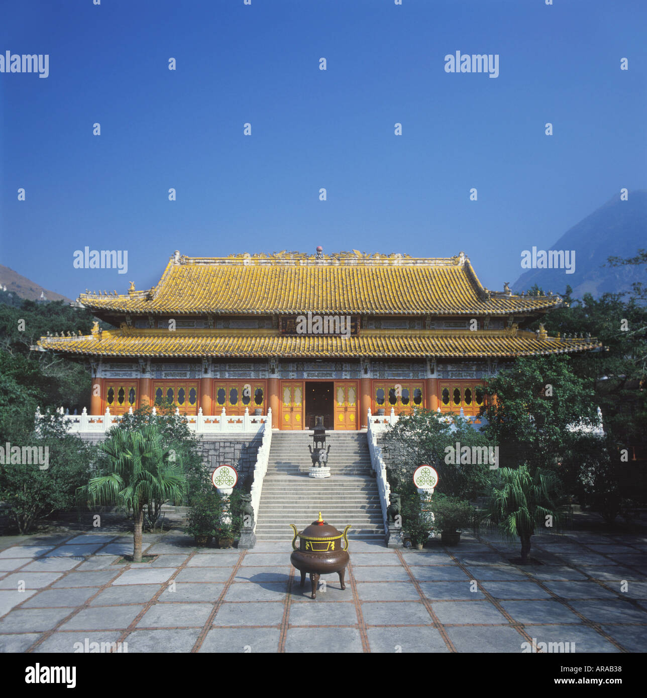 Po Lin Monastery Stock Photo - Alamy