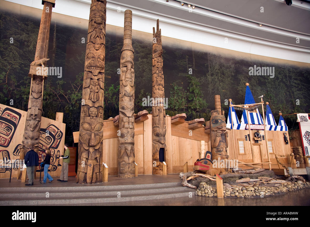 Canadian Museum of Civilization in Ottawa, Ontario, Canada Stock Photo ...
