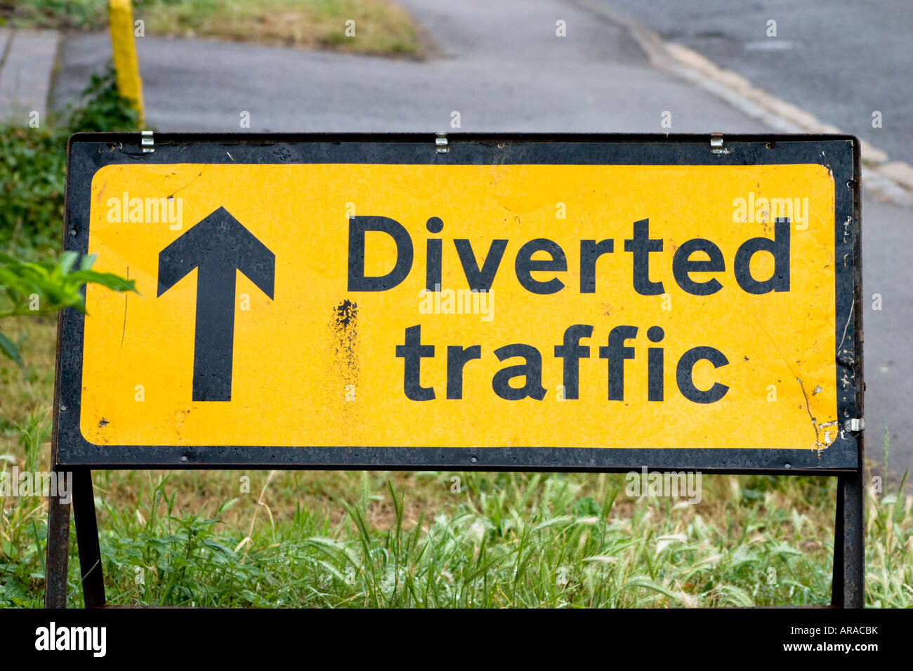 Moveable highway signs hi-res stock photography and images - Alamy
