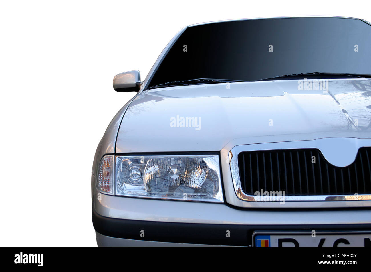 Car isolated on white Stock Photo - Alamy