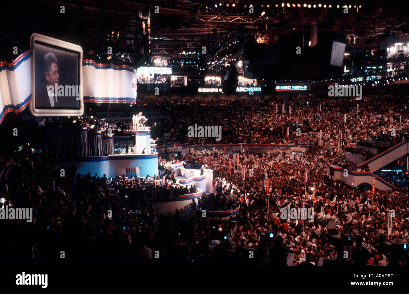 1992 democratic convention hi-res stock photography and images - Alamy