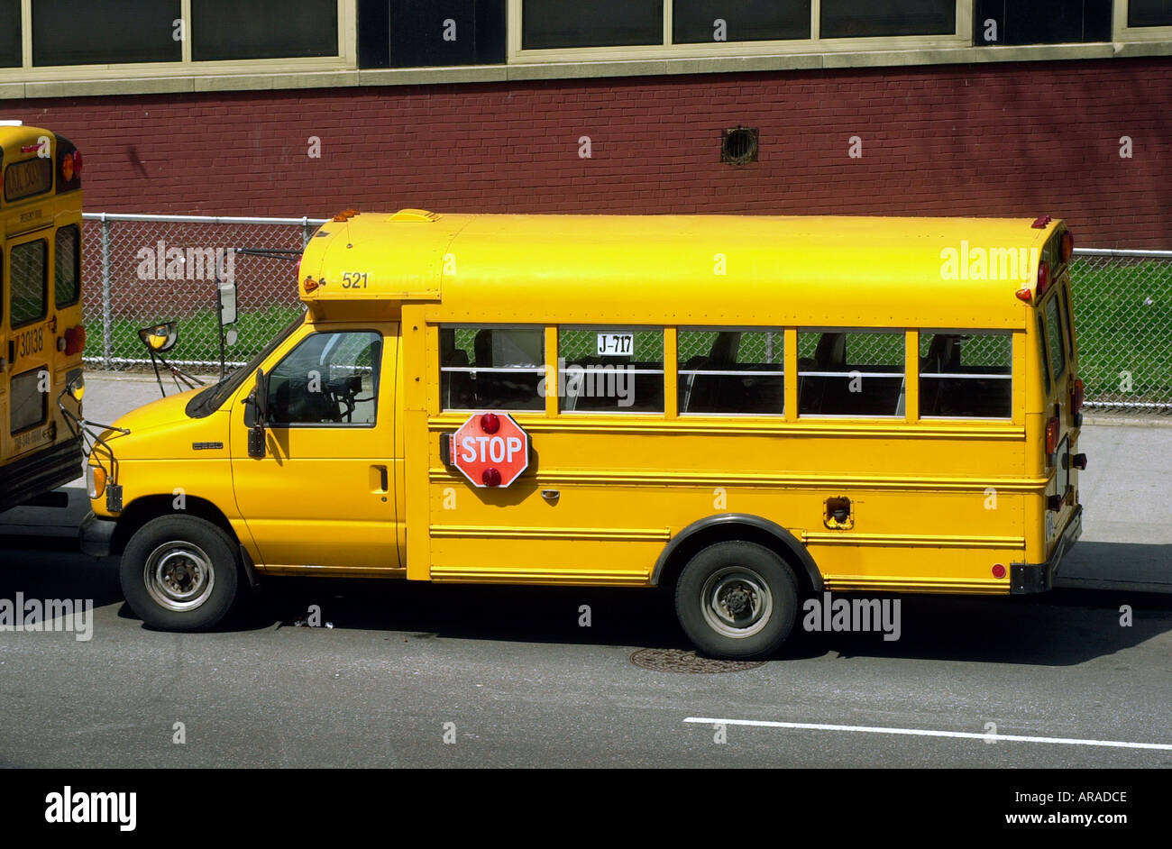 A New York City School Bus Stock Photo - Alamy
