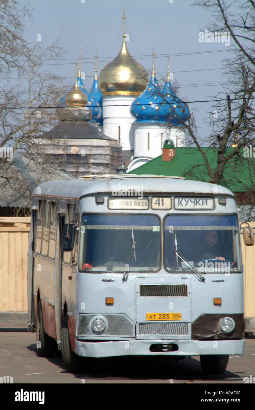 Russian bus stop hi-res stock photography and images - Alamy