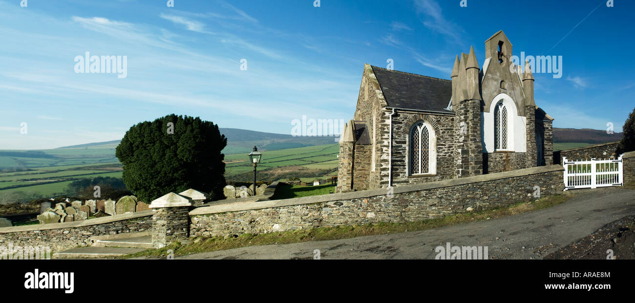 St Lukes church West Baldwin, Isle of Man Stock Photo - Alamy