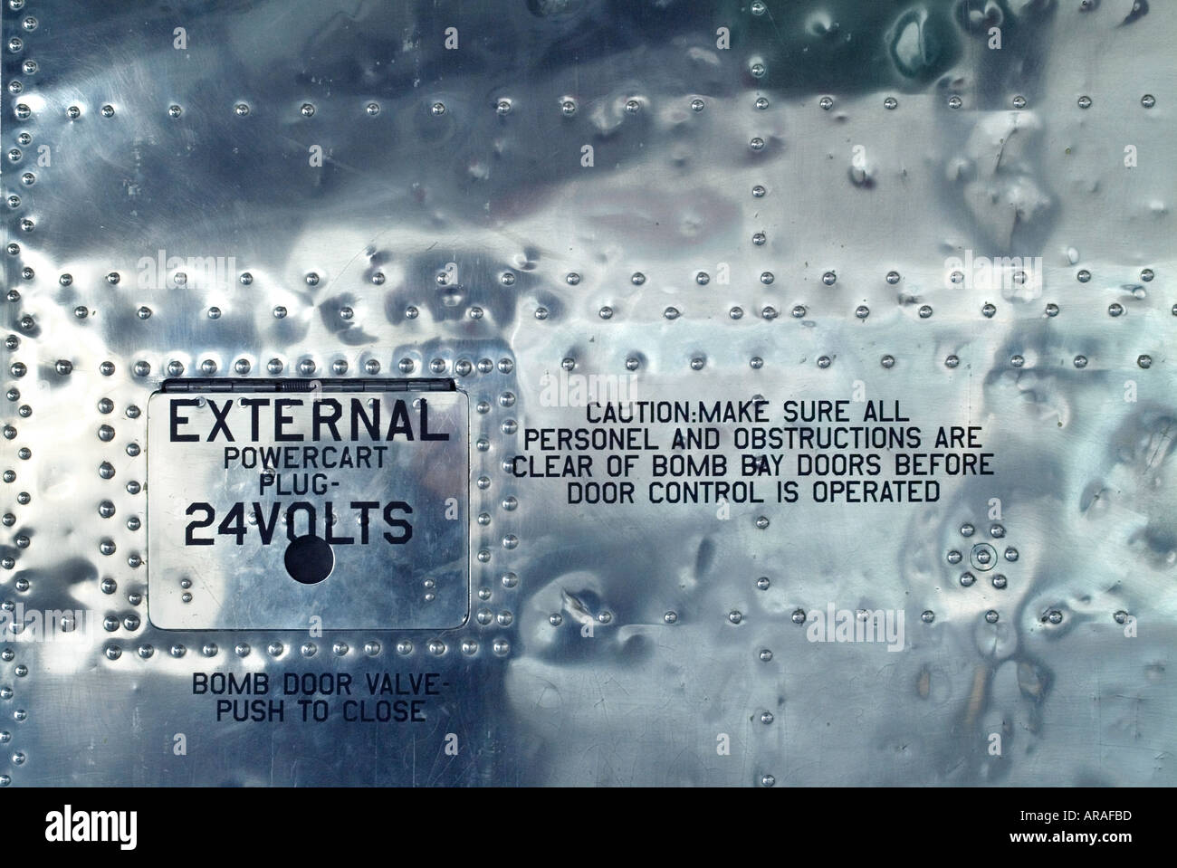 Fuselage section of aircraft Stock Photo - Alamy