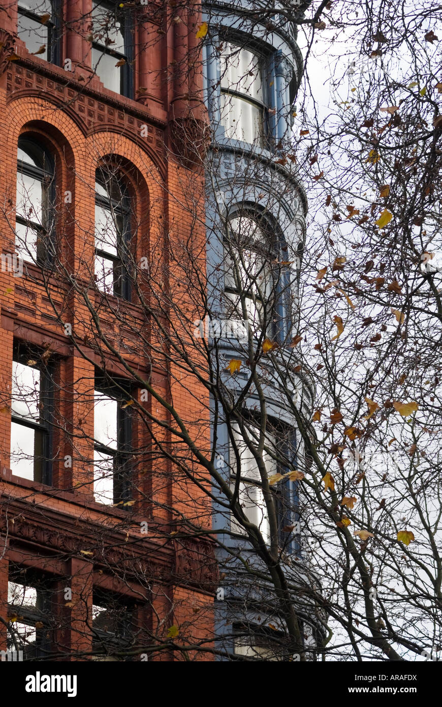 Pioneer Building at Pioneer Square Seattle Washington Stock Photo - Alamy