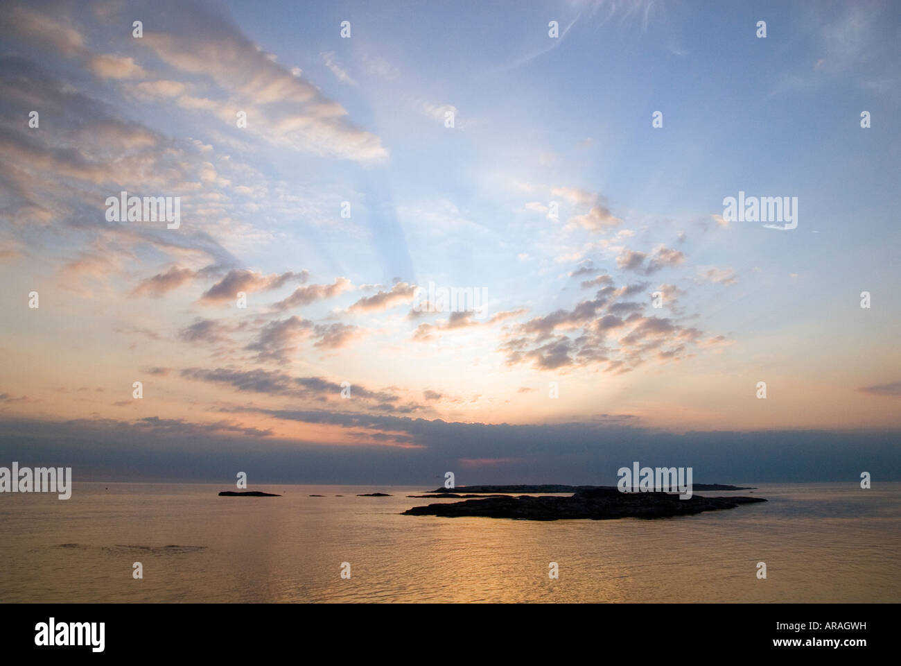 Sweden Bohuslan archipelago Stock Photo - Alamy