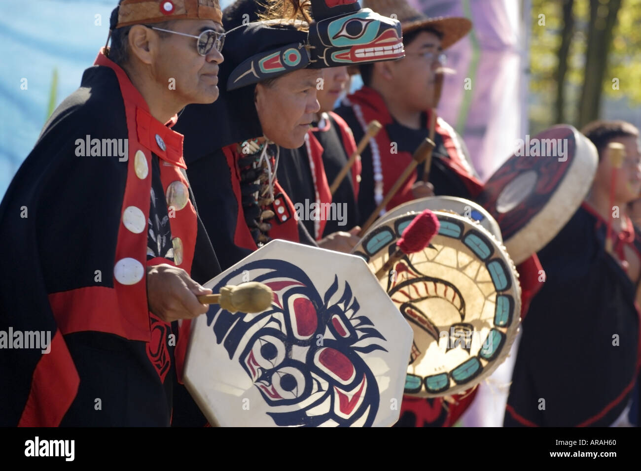 First Nations people Vancouver Canada Stock Photo - Alamy