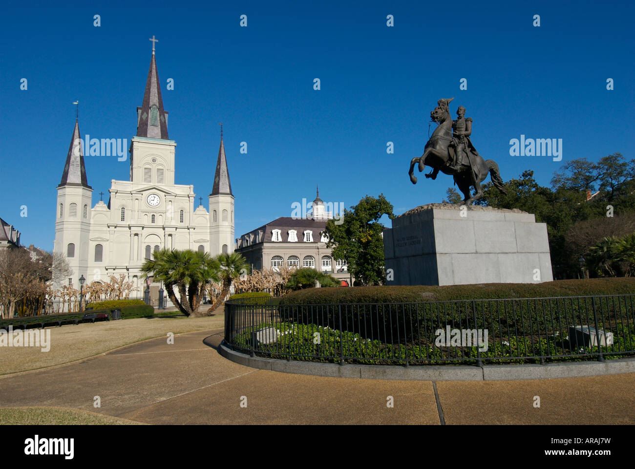 Jackson Square New Orleans Louisiana USA Stock Photo - Alamy
