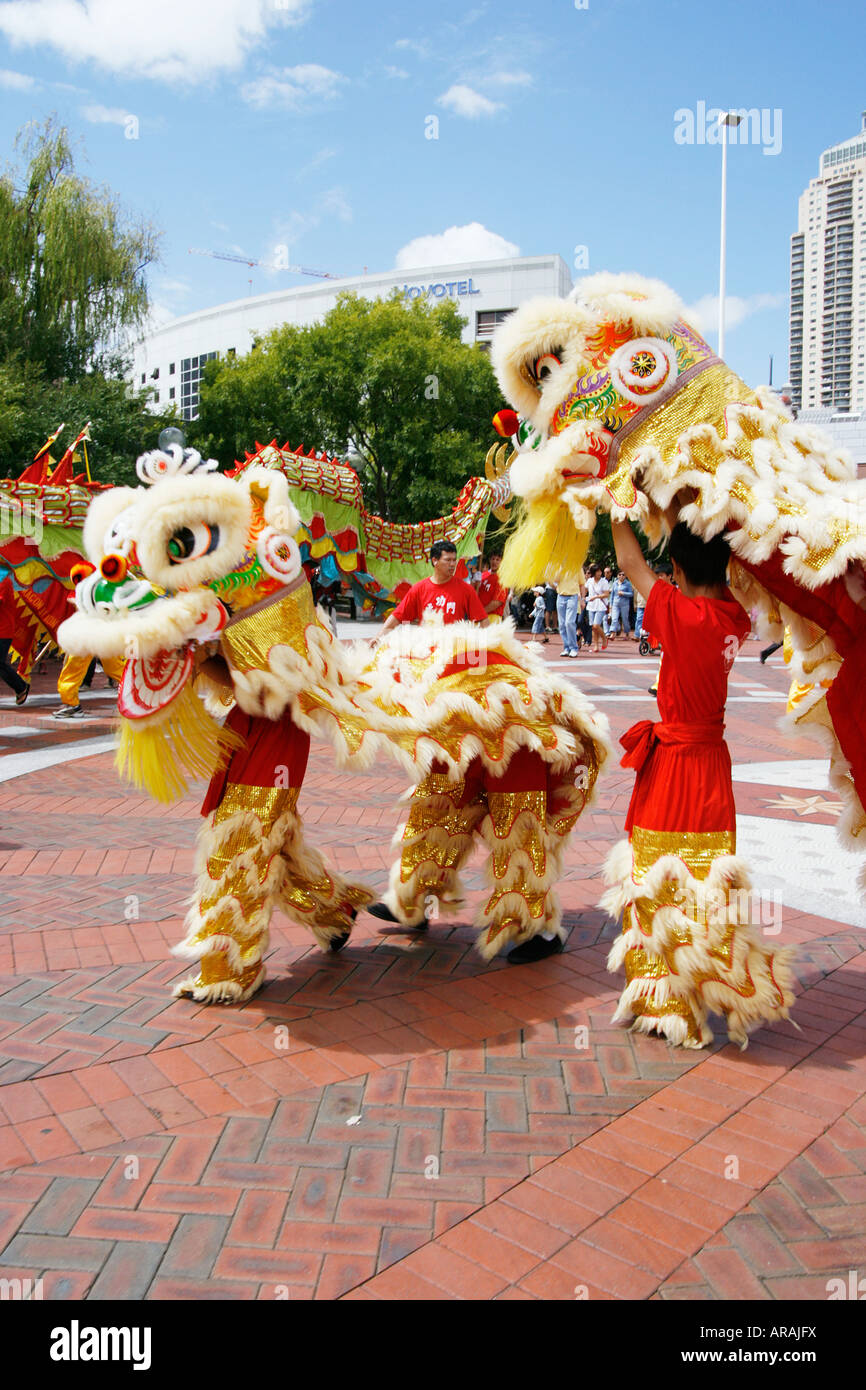 Lion dance australia hi-res stock photography and images - Alamy