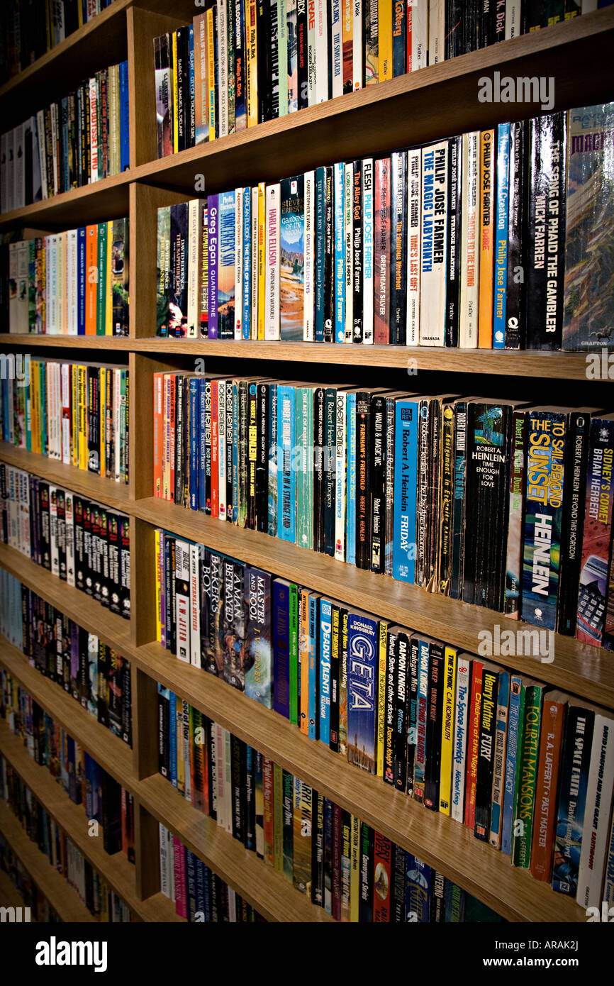 Science fiction books hi-res stock photography and images - Alamy