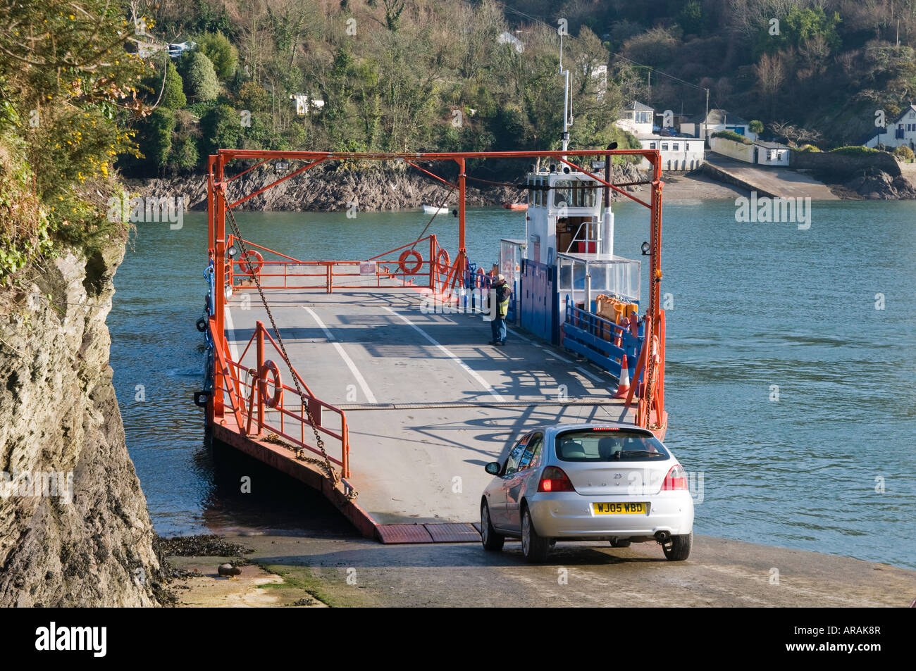 Bodinnick ferry hi-res stock photography and images - Alamy