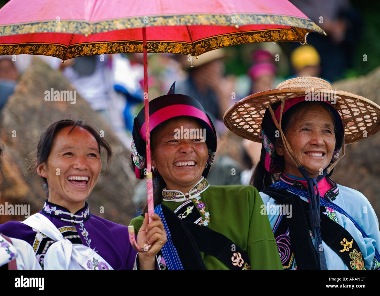 China yunnan sani ethnic hi-res stock photography and images - Alamy