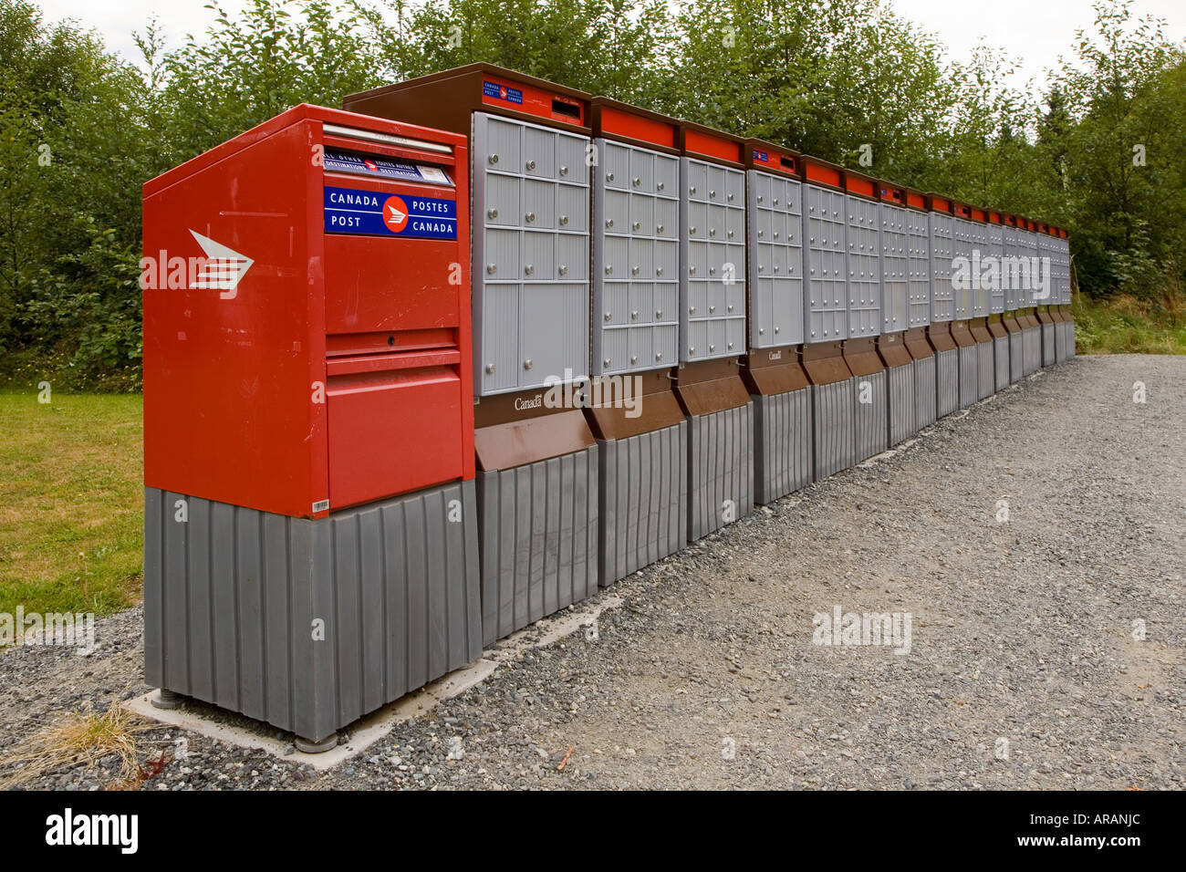Vancouver post boxes hi-res stock photography and images - Alamy