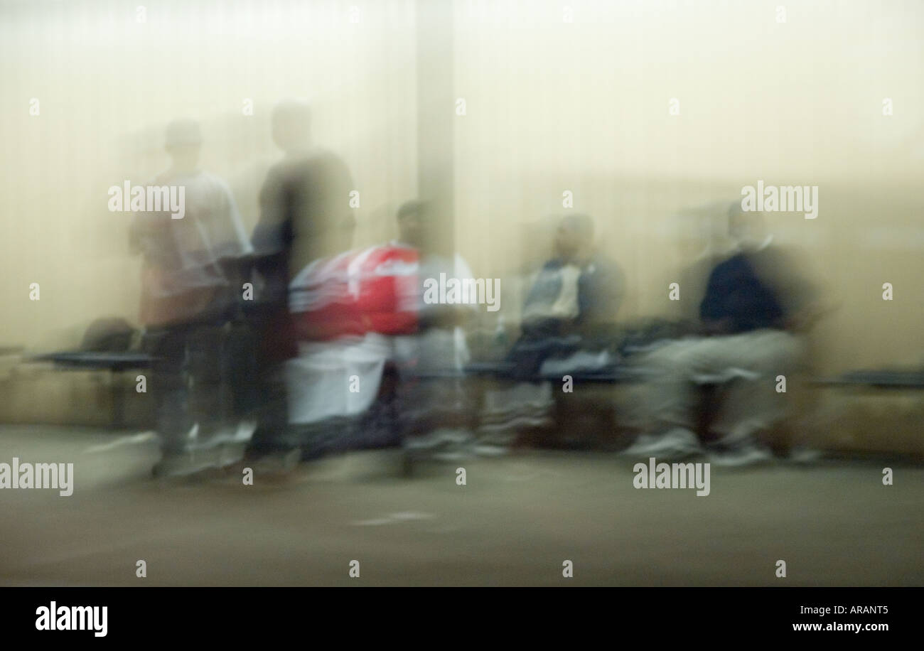 Bus stop bench night hi-res stock photography and images - Alamy