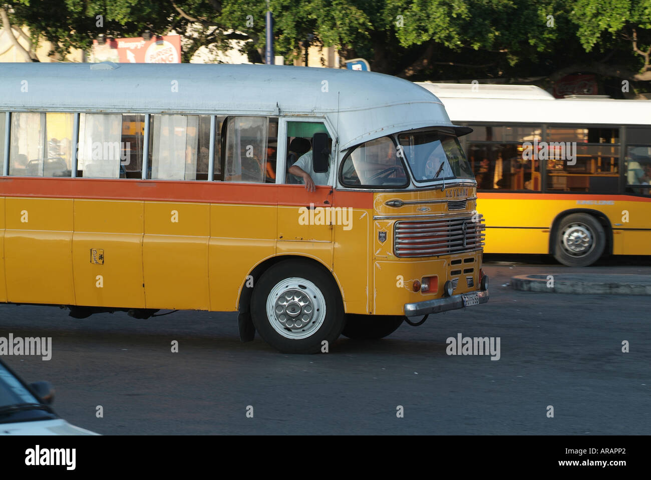 malta, bus, buses, old, classic, transport, public, transportation ...