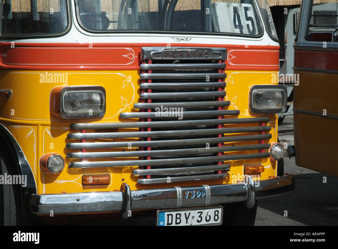 malta, old, bus, buses, maltese Stock Photo - Alamy