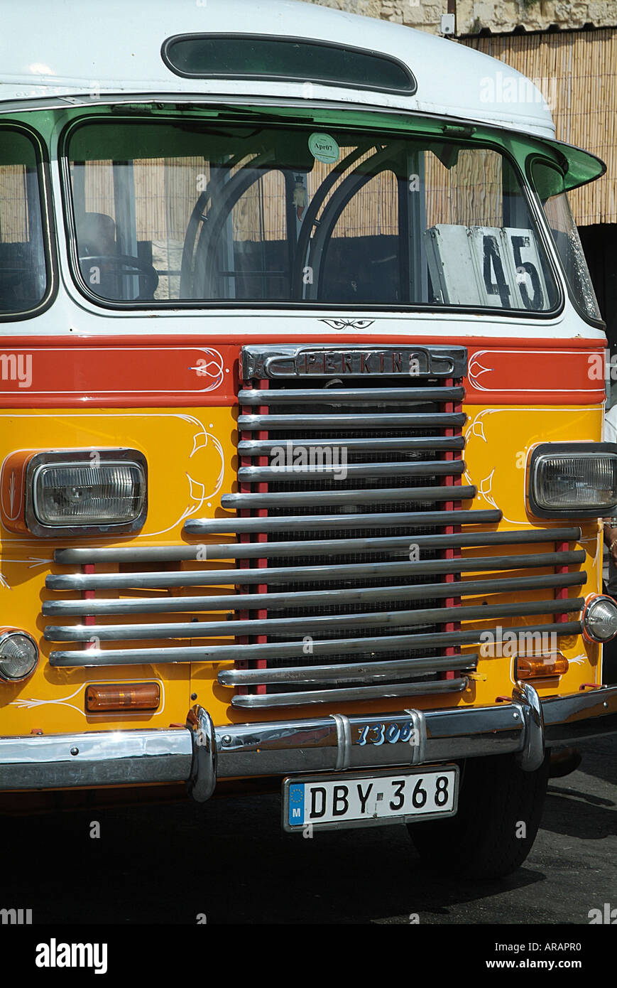 maltese, bus, old, buses Stock Photo - Alamy