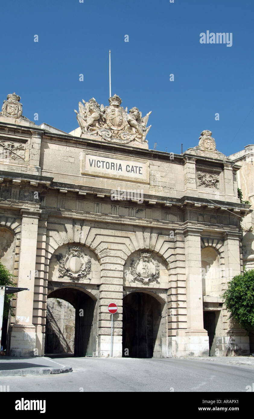 victoris, gate, valetta, malta, maltese Stock Photo - Alamy