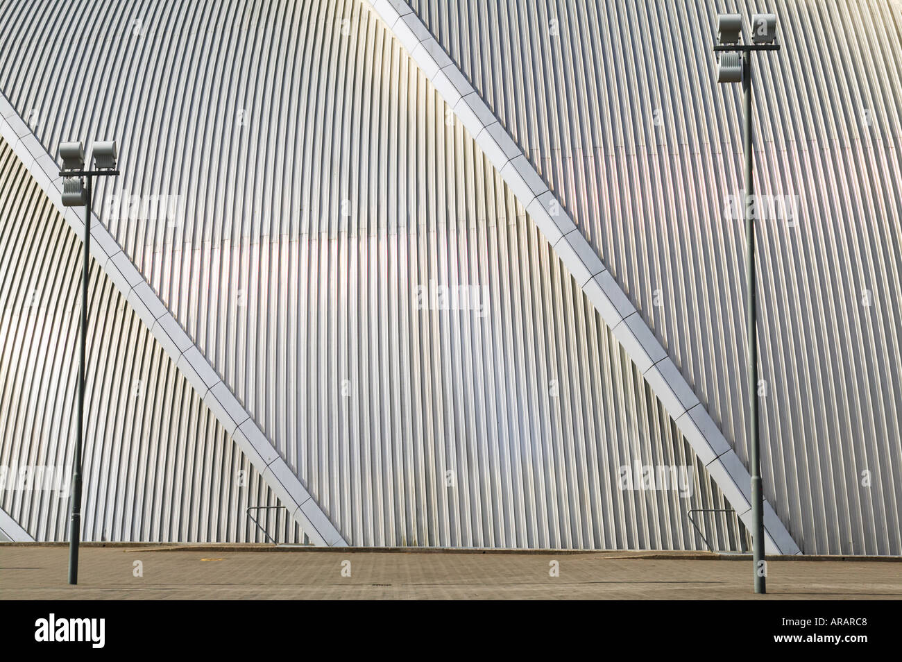 The Armadillo building SECC on the banks of the River Clyde Glasgow ...