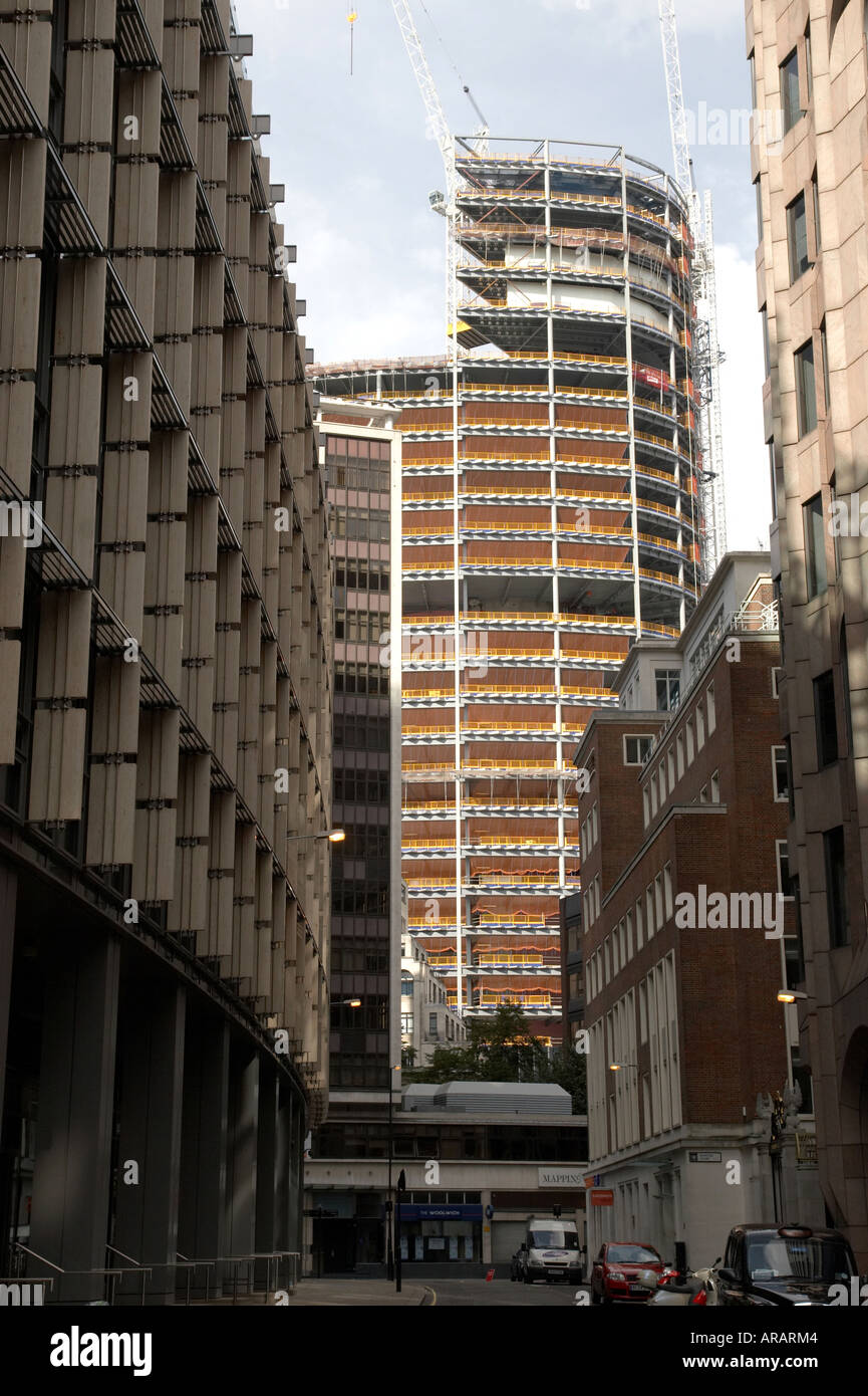 Construction in City of London UK Stock Photo - Alamy