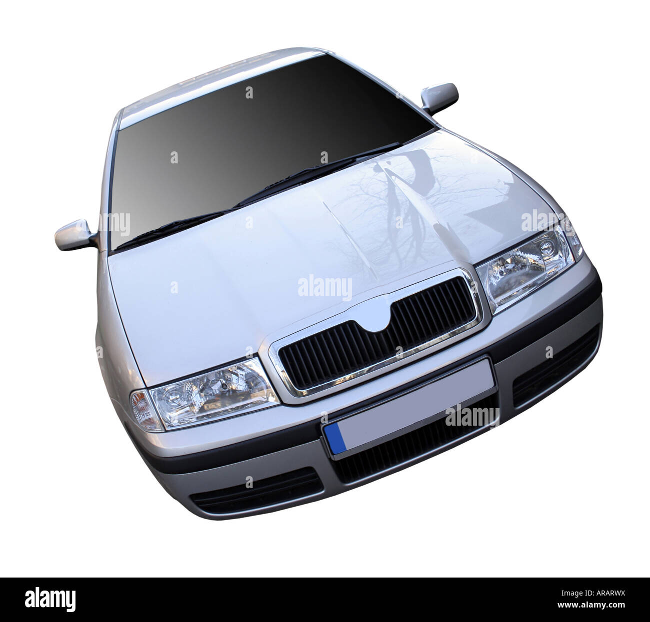 Car isolated on white Stock Photo - Alamy