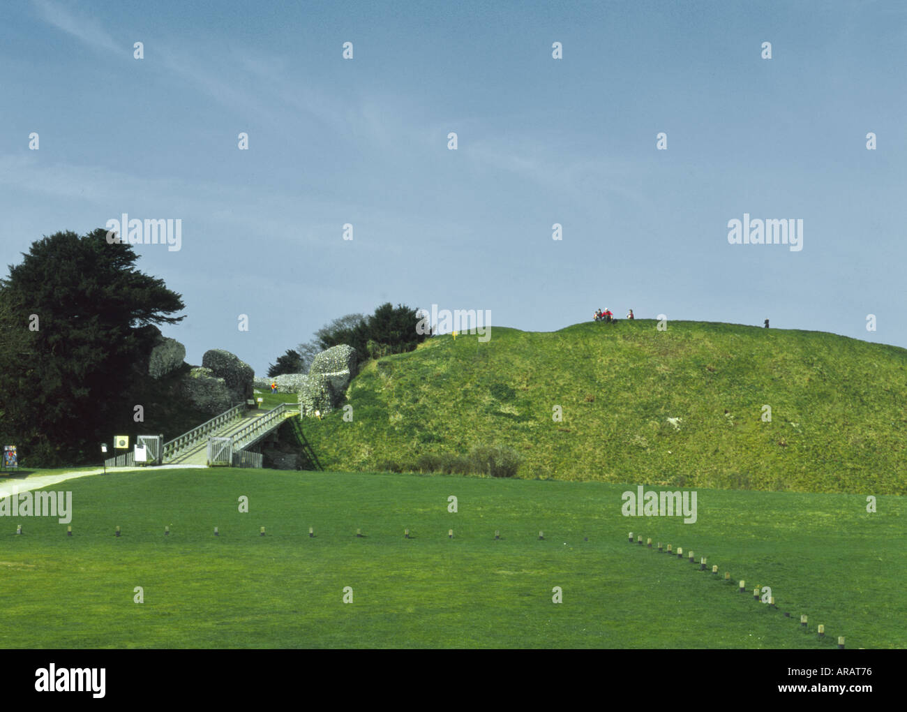 Old Sarum Ancient. Hill Fort Castle since 3000BC National Trust ...