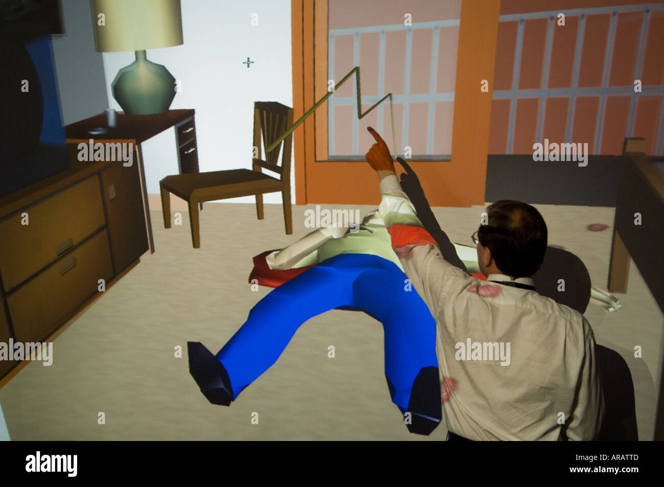 Professor David Miller specialist in landscape reconstruction ...