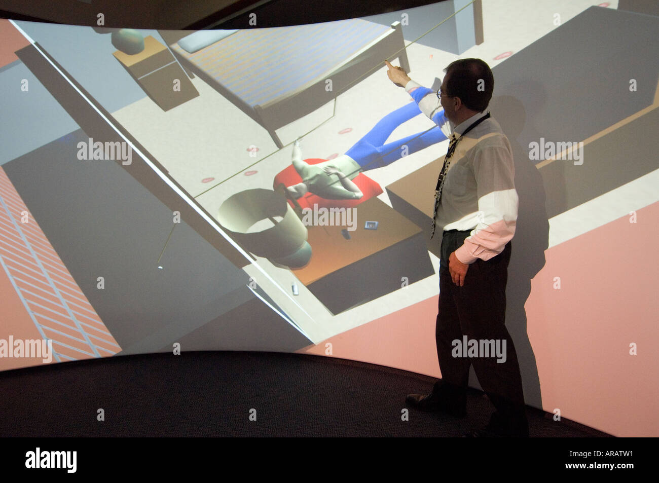 Professor David Miller specialist in landscape reconstruction ...