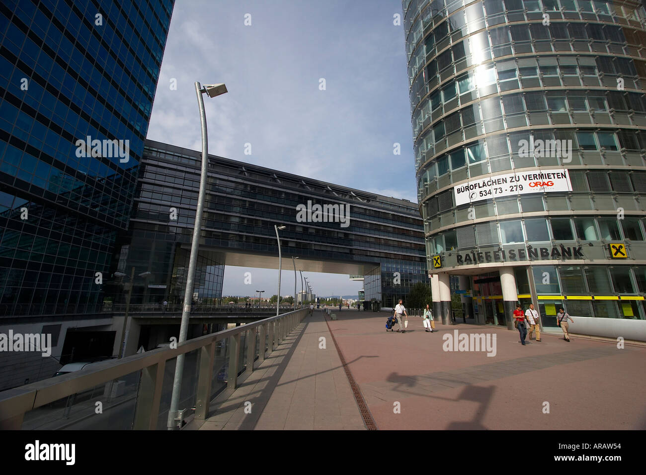 Tech Gate Vienna Stock Photo - Alamy
