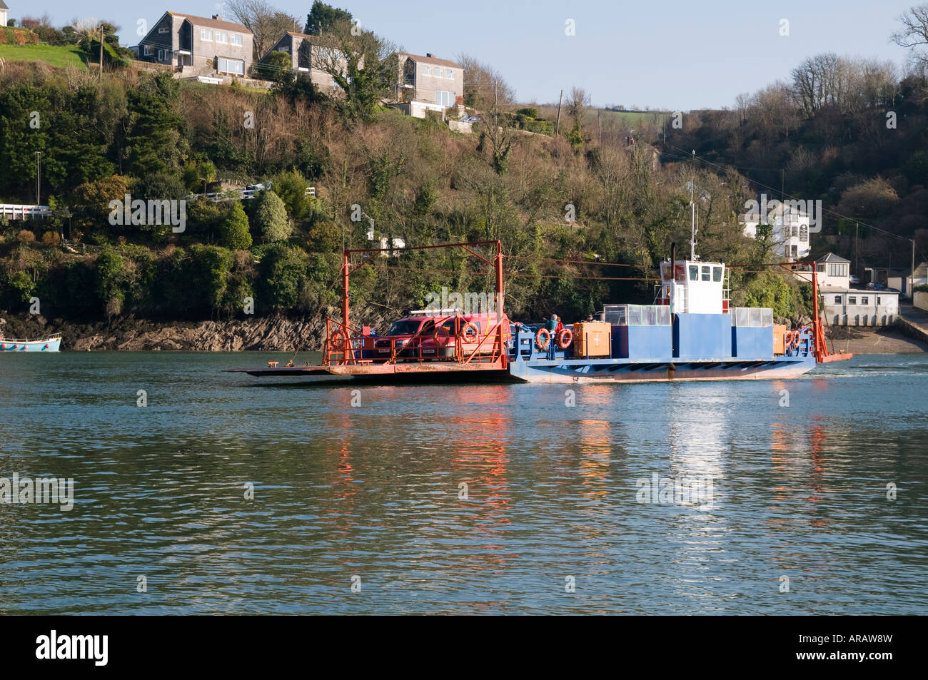 Bodinnick ferry hi-res stock photography and images - Alamy