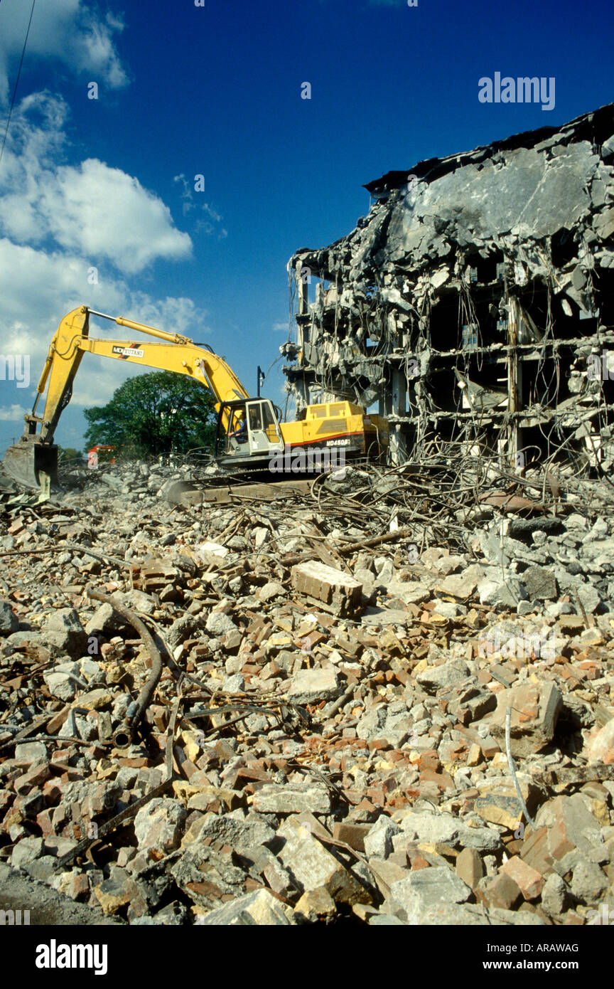 Demolition waste recycling hi-res stock photography and images - Alamy