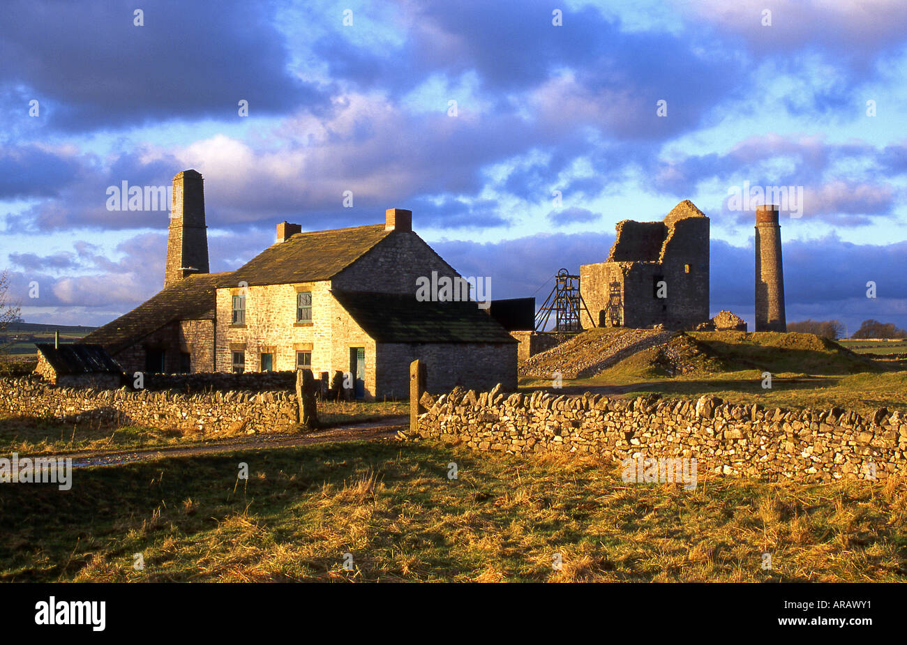 Magpie Mine, Near Sheldon, Derbyshire, Peak District National Park ...
