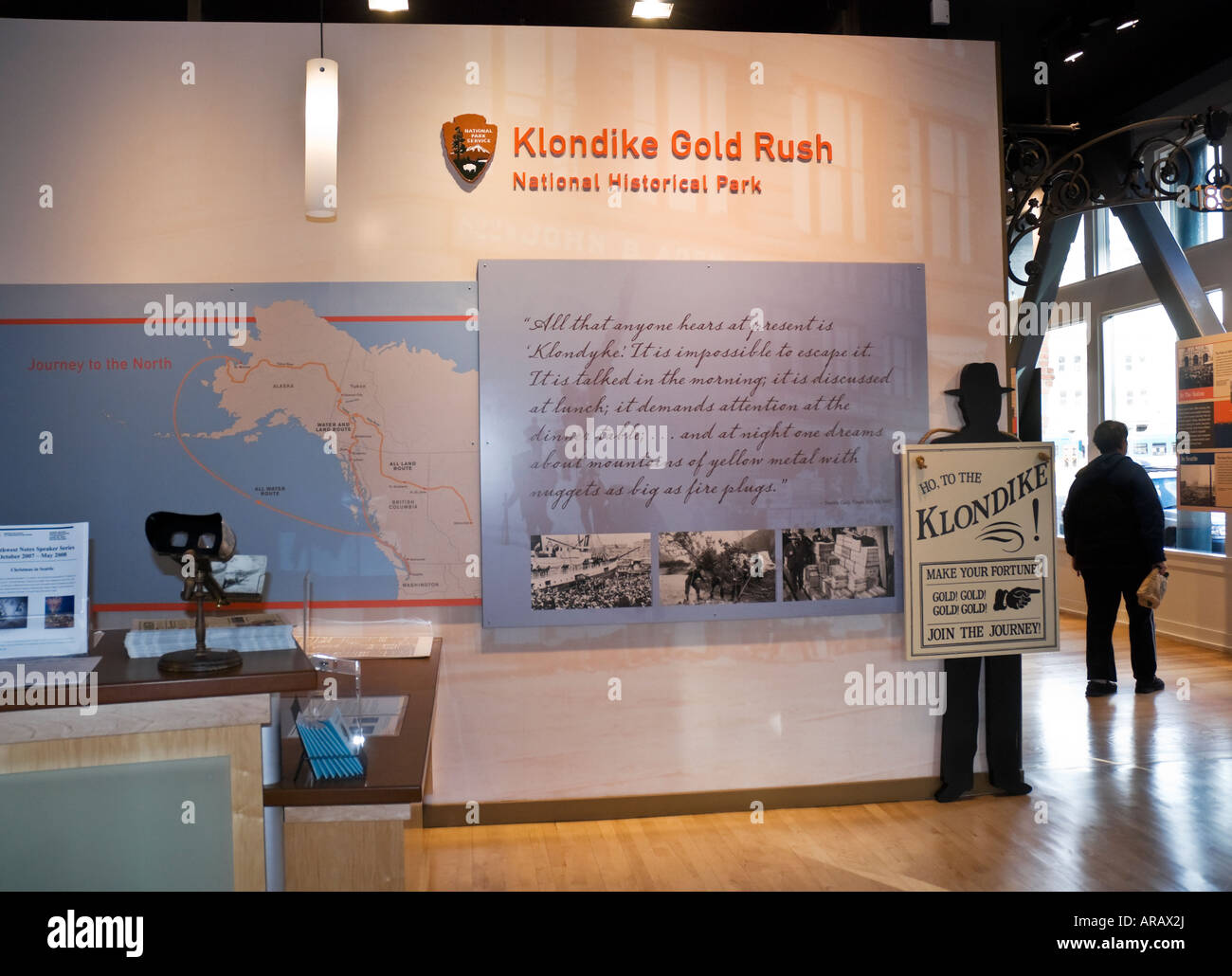 Klondike Gold Rush National Historical Park in downtown Seattle ...