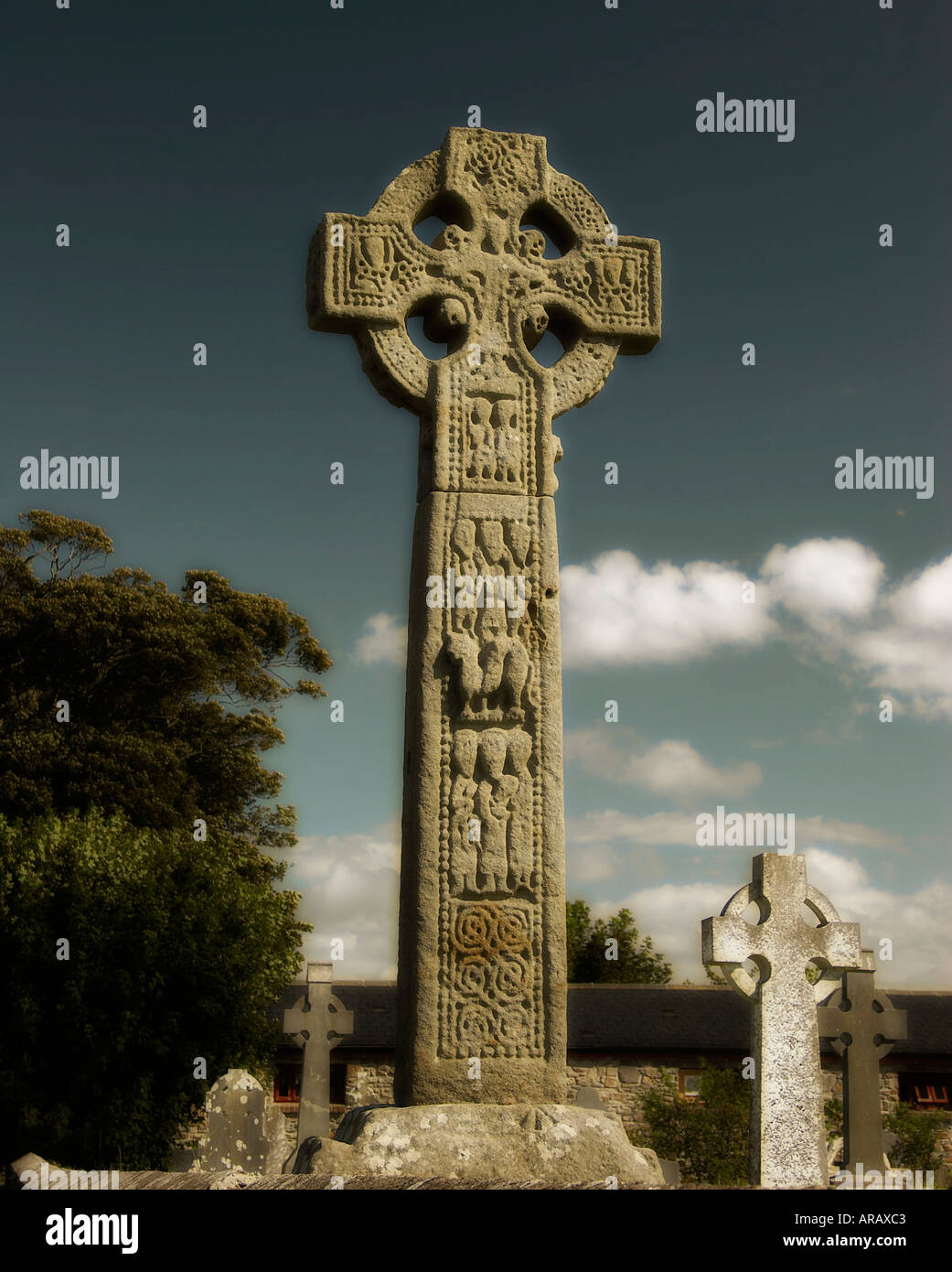 High cross at drumcliff hi-res stock photography and images - Alamy